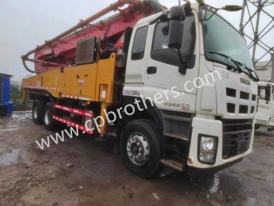 China Hydraulisches Bearbeitungsprozess 2018 Sy 49m Gebrauchtbeton-Boompumpe auf Isz 12060*2500*4000mm zu verkaufen
