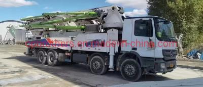 China 49 Meter Gebrauchtes Schwergerät Betonpumpen mit Zylinderbau zu verkaufen