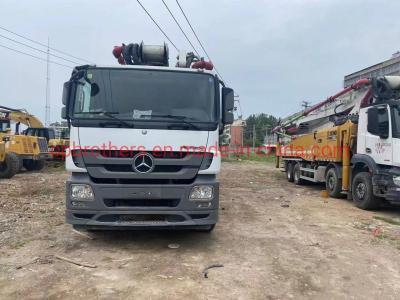 China Hb62K 62 Meter Gebrauchtbetonpumpen mit einer Vibrationsbreite von 2,6 mm zu verkaufen