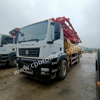 China 12060*2500*4000mm Sitrak 2018 Sy 46m Hydraulische Betonpumpe für Bauvorhaben zu verkaufen