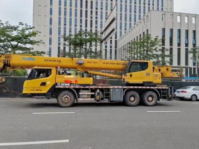 중국 25톤의 테리안 이동 크레인 트럭에 장착된 중량물질 취급용 망원경 크레인 판매용