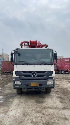 China Gebrauchte M56-5RZ 2013 Putzmeister 56 Meter Lkw-montierte Betonpumpe für Ihren Nutzen zu verkaufen