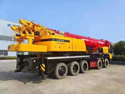중국 125T 4 샤프트 번호 이동 크레인 트럭에 장착된 망원경 크레인 건설 장비 판매용
