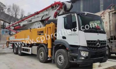 Китай Белый 2021 Xg 62m Бетонный бум насос грузовик монтированный насос для плавной доставки бетона продается