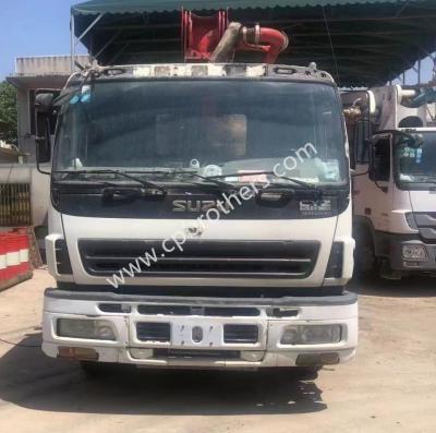 China 2013 Putzmeister 38m mobiele pijpleiding betonnen pomp voor nauwkeurige betonnen plaatsing Te koop