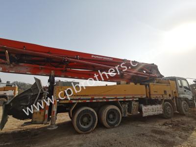 China SG5366THB M46 Cylinder Type 2013 Putzmeister 46m Tweedehands Betonpomp Truck Pomp Te koop