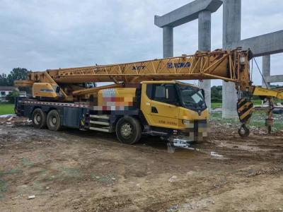 중국 25T 테리안 이동 크레인 트럭에 장착 된 중공용 망원경 크레인 판매용