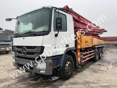 중국 2009 수압 가공 과정과 메르세데스 벤츠 차시로 사용 된 콘크리트 펌프 트럭 판매용