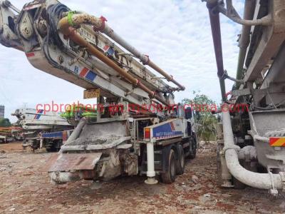 China Zoomlion Semi-Dry Shotcrete Type Batching Plant and 37 Meters Concrete Pump for Market for sale