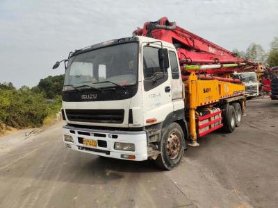 중국 11800*2500*3990mm Sy 37m 콘크리트 펌프 트럭 콘크리트 붐 펌프 무거운 장비 2009 판매용