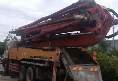 중국 실린더 유형 구조 SY5313THB 46m 중장비를 위한 이수즈 트럭의 콘크리트 펌프 판매용