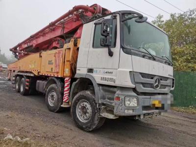 중국 2014 56m Sy 콘크리트 펌프 MB 트럭 콘크리트 붐 펌프 판매용