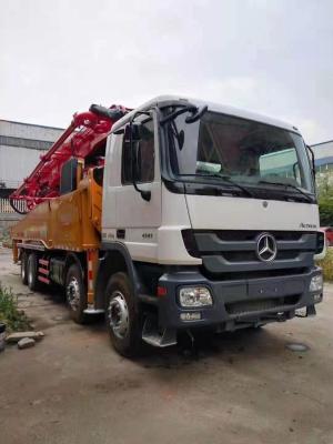 2.6mm Vibrating Amplitude Red 52m Truck Mounted Pump Mercedes Benz 2012 Δεύτερο Χέρι