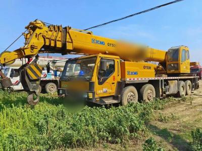 중국 접는 오렌지 50톤 전지형 크레인 건설 장비용 트럭 크레인 판매용