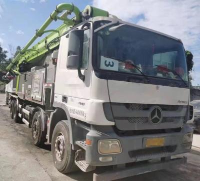 China Budget Betonpomp 2017 Gebruikte Zoomlion 56m Truck met waardevolle after-sales service Te koop