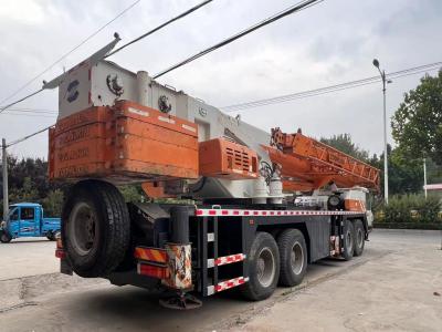 China 2015 Zoomlion 80t Used Mobile Crane Truck Crane Folding Shaft Number 4 Sell Used Crane for sale