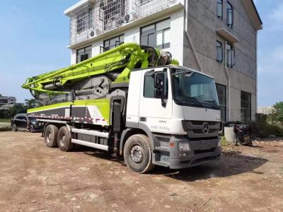 중국 줌리온 49m 반 건조 트럭 콘크리트 붐 펌프 탑재 공급 높이 1540 2018 모델 판매용