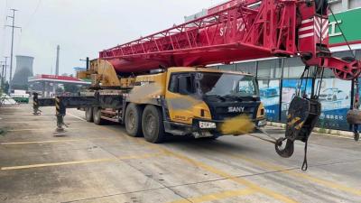 China After-sales Service Perfect Condition 2018 80t Truck Crane Mobile Crane at Changsha Yard for sale