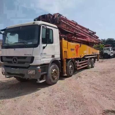 China 2012 Used Concrete Boom Pump 56m Stable Working 44000kgs Semi-Dry Shotcrete Type for sale
