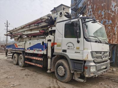 중국 흰색 중고용 콘크리트 펌프 2011 Zoomlion 47m 생산성 / 시간 성능 판매용