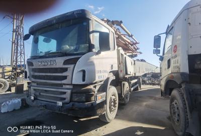 중국 줌리온 56m 시멘트 펌프 180m 178 고객 요구에 반 건조 콘크리트 붐 펌프 판매용