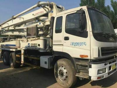 중국 수압 가공 과정 시멘트 펌프 2007 Zoomlion 37m 콘크리트 펌프 판매용