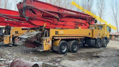 중국 실린더 타입 2006 Putzmeister 46m 중기계 사용 콘크리트 펌프 생산성 / h 판매용