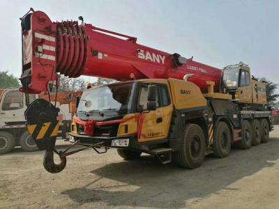 중국 100톤 중고용 트럭 크레인 이동 크레인 호프트 크레인 5 팔 크레인 기브 무거운 업 판매용