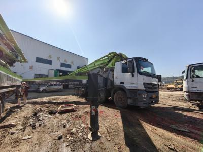 중국 녹색 44000kgs Zoomlion 56m 콘크리트 펌프 메르세데스 벤츠 차시 중장비 2018 판매용