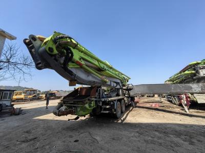 중국 사용 된 건설 기계 2018 Zoomlion 56m 콘크리트 펌프 트럭 예비 부품 판매용