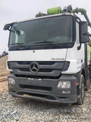 중국 2018 Zoomlion 56m 콘크리트 펌프 메르세데스 벤츠 트럭 진동 폭 2.6mm 판매용