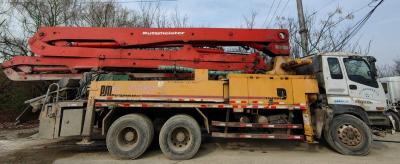 중국 2012 푸츠마이스터 38m 콘크리트 펌프 반 건조 대형 건설용 샷콘크리트 유형 판매용