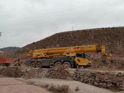 중국 우수한 성능 폴딩 2014 XCT 80T 트럭 크레인 모바일 크레인 모든 지형 크레인 판매용