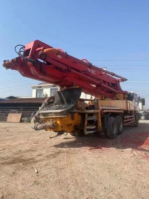 중국 오렌지 2011 37m 중장비 콘크리트 펌프 플레이트 시멘트 펌프 예비 부품 판매용