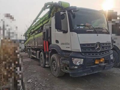 중국 ZLJ5441THB 오렌지 62m 시멘트 펌프 건물 건설용 콘크리트 펌프 트럭 판매용