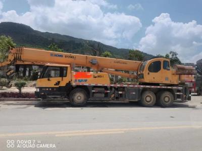 중국 ISO9001 인증 2017 Xg 25톤 5 팔 기브가 있는 수압 지형 이동 크레인 판매용