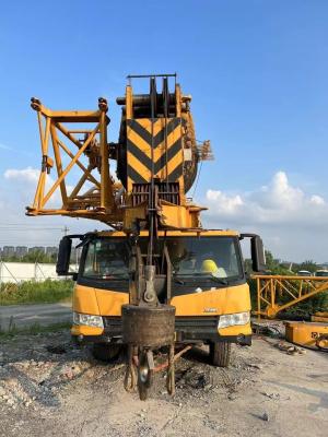 중국 판매 후 서비스 2019 Xg 90t 트럭 크레인 접는 모든 지형 크레인 판매용