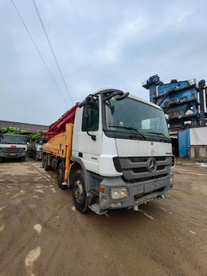 중국 2012 Putzmeister 46m 중장비 필요에 대한 반 건조 샷 콘크리트 콘크리트 펌프 트럭 판매용