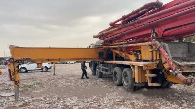 Cina Concreto Pump Truck Boom Pump Stock 2013 Putzmeister 53m per i servizi di pompaggio del calcestruzzo in vendita