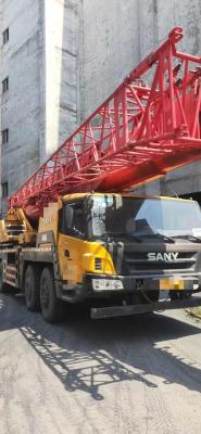 중국 2015 SY 75T 트럭 크레인 원형 상태의 우수한 판매 후 서비스 판매용