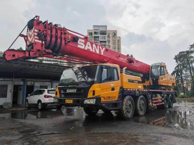 China After-sales Service 2013 Stc750s 75t Truck Crane Used Mobile Crane Hydraulic Crane Orange for sale