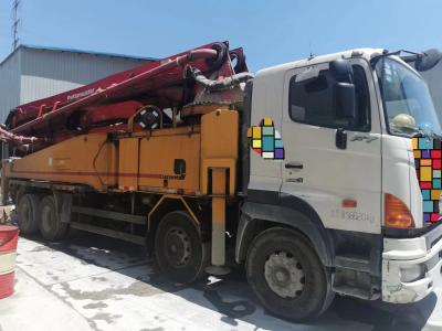 중국 반 건조 샷 콘크리트 2012형 히노 49m 콘크리트 펌프 진동 폭 2.6mm 판매용