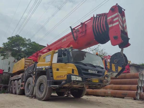 Quality Maximum Lifting Weight 16t Orange Mobile Crane Cpbrothers 2018 Stc1000c7 80t for sale