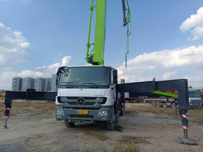 Chine Zoomlion 52m Pump Truck Machinery de construction avec 44000kg hauteur d'alimentation 1540 à vendre