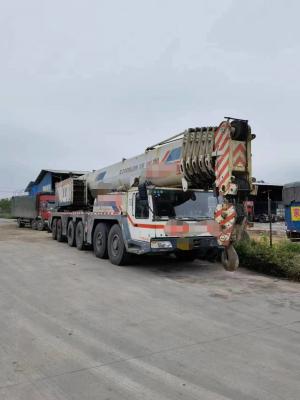 중국 화이트 피니쉬 폴딩 2010 Zoomlion Qay220V6 220t 트럭 크레인 모바일 크레인 사용 크레인 판매용