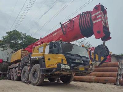 Cina Altezza massima di sollevamento 40 m Sy tutto terreno gru mobile da 100 tonnellate con cinque braccia gru Jib in vendita