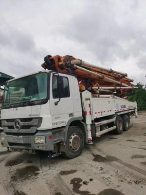 중국 2014 Zoomlion 49 미터 벤츠에 실린더 타입 구조와 공급 높이 1540 판매용