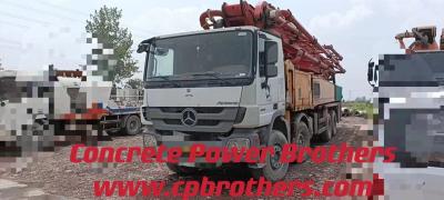 중국 2014 푸츠마이스터 56m 콘크리트 펌프 벤츠 메르세데스 차체 진동 폭 2.6mm 판매용