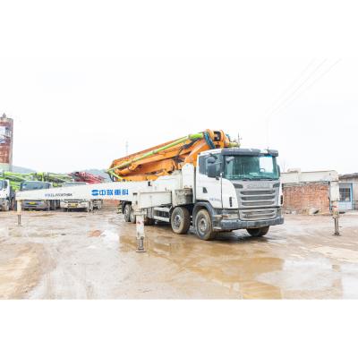 China ZLJ5330THBK Delivery Zoomlion Used Concrete Boom Pump 63m with Spare Parts for sale