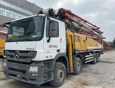 중국 2019 Xg 62m 트럭 크레인 건설 현장용 반 건조 샷 콘크리트형 콘크리트 펌프 판매용
